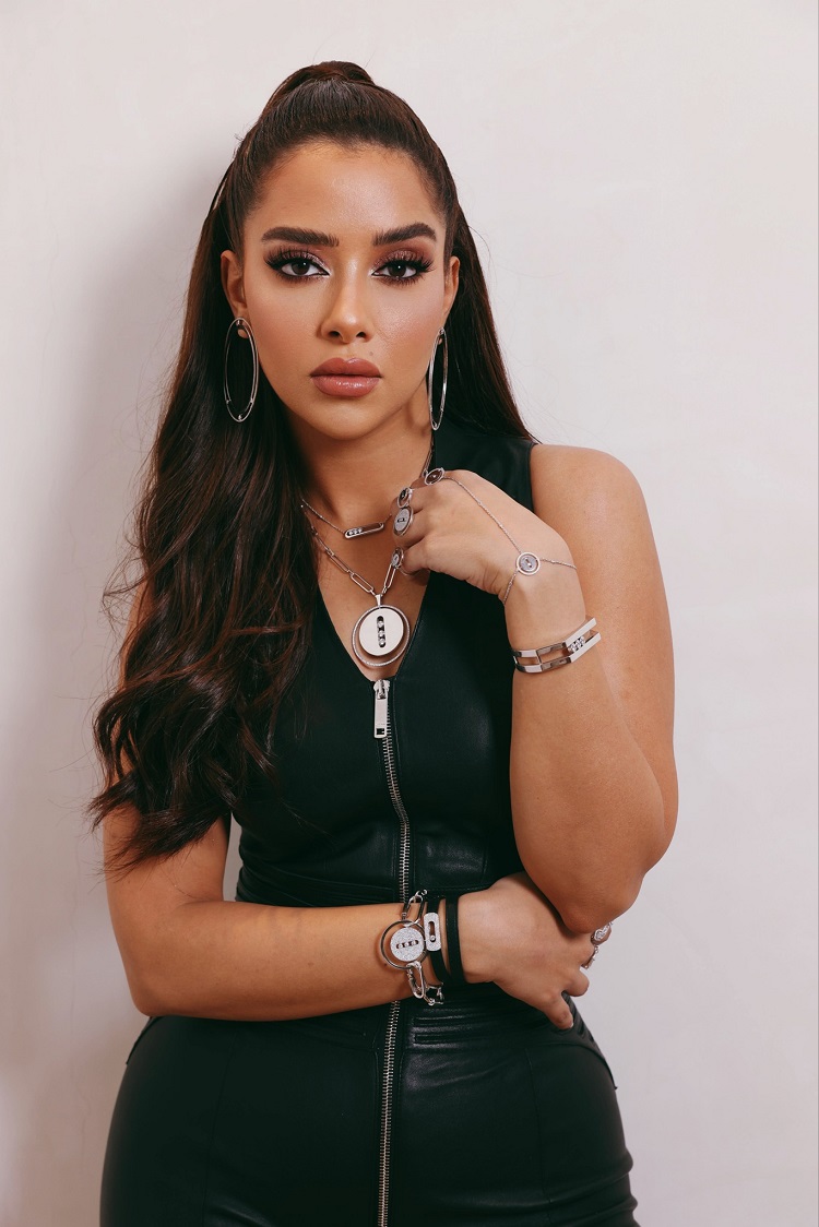 Emirati Singer Balqees Fathi in Messika – Muse Arabia